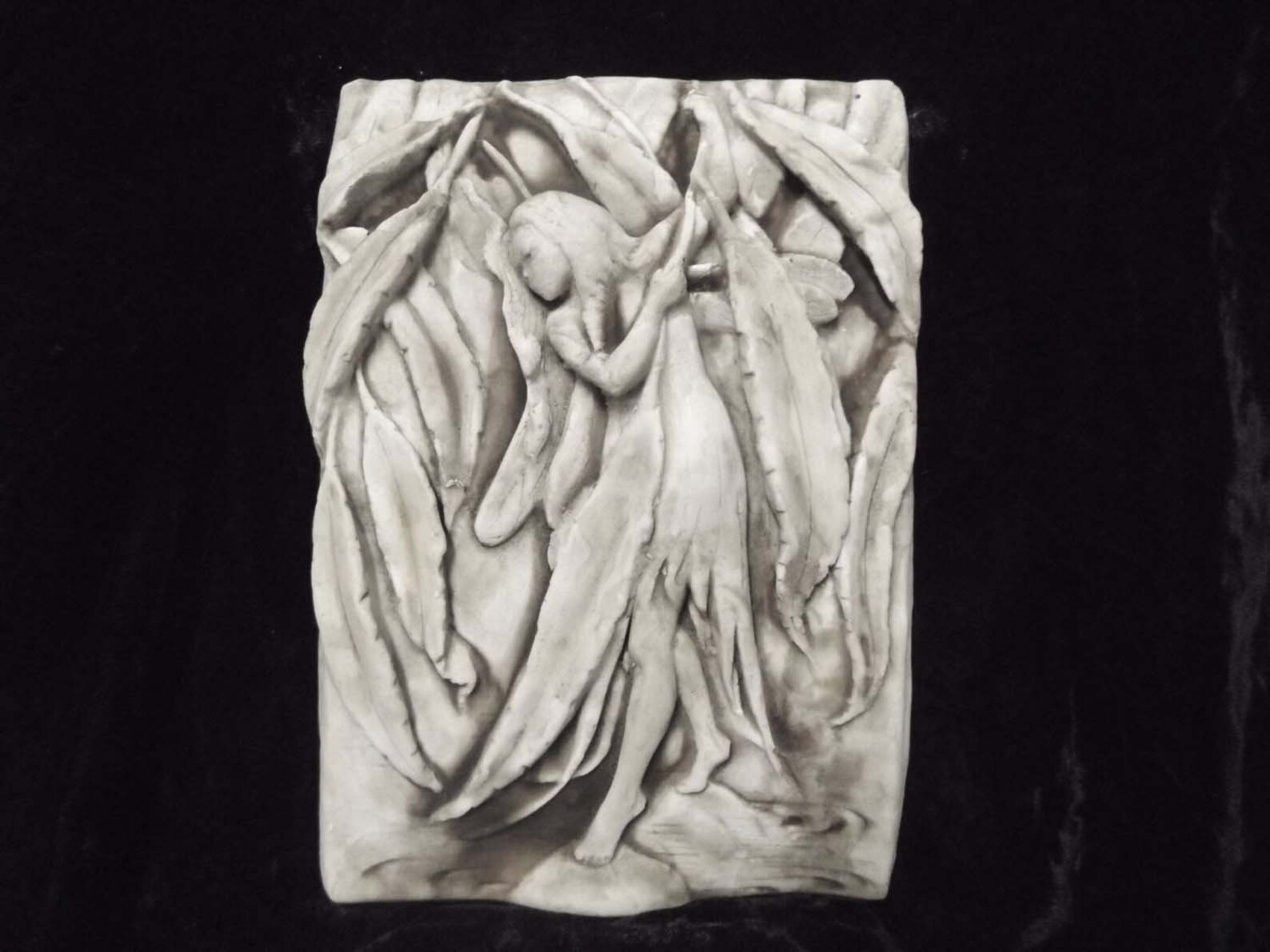 Fairie Wall Plaque Hanging Fairy Sprite Fae Pixie Garden Yard - Etsy