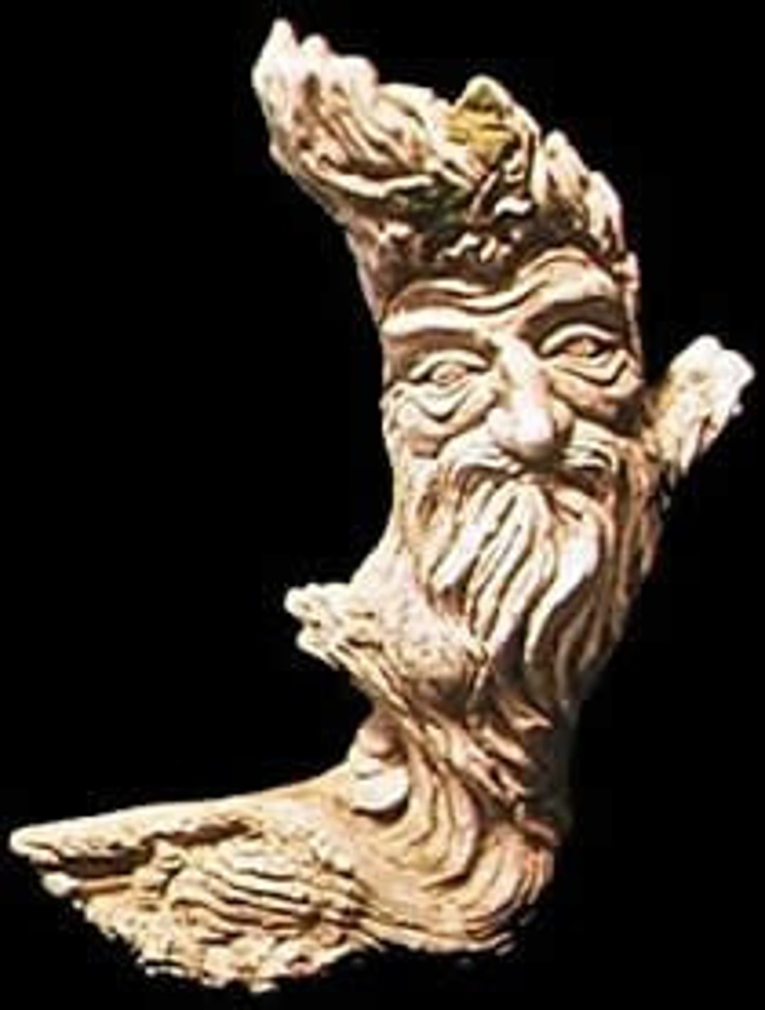 Lord of the Wood Greenman Statue Celtic Pagan Wicca Tree Spirit Fantasy ...