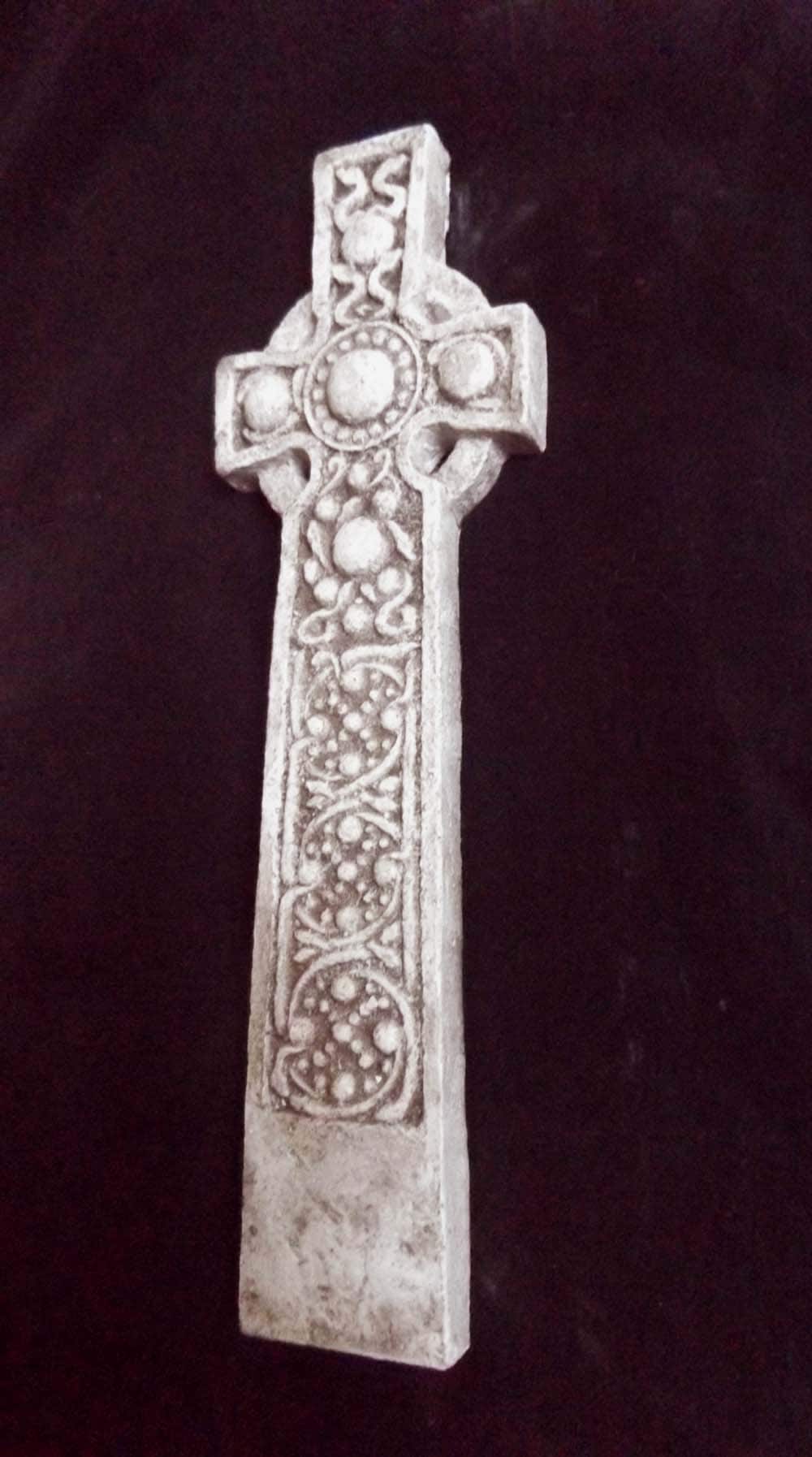 Small Celtic Cross 2 Wall Hanging Gothic Black Plaque | Etsy