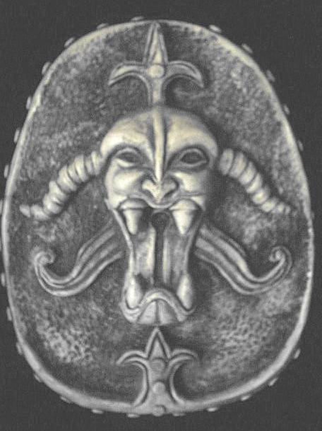 Lockinside Medieval Demon Wall Plaque Horned Gothic Beast Oddities ...