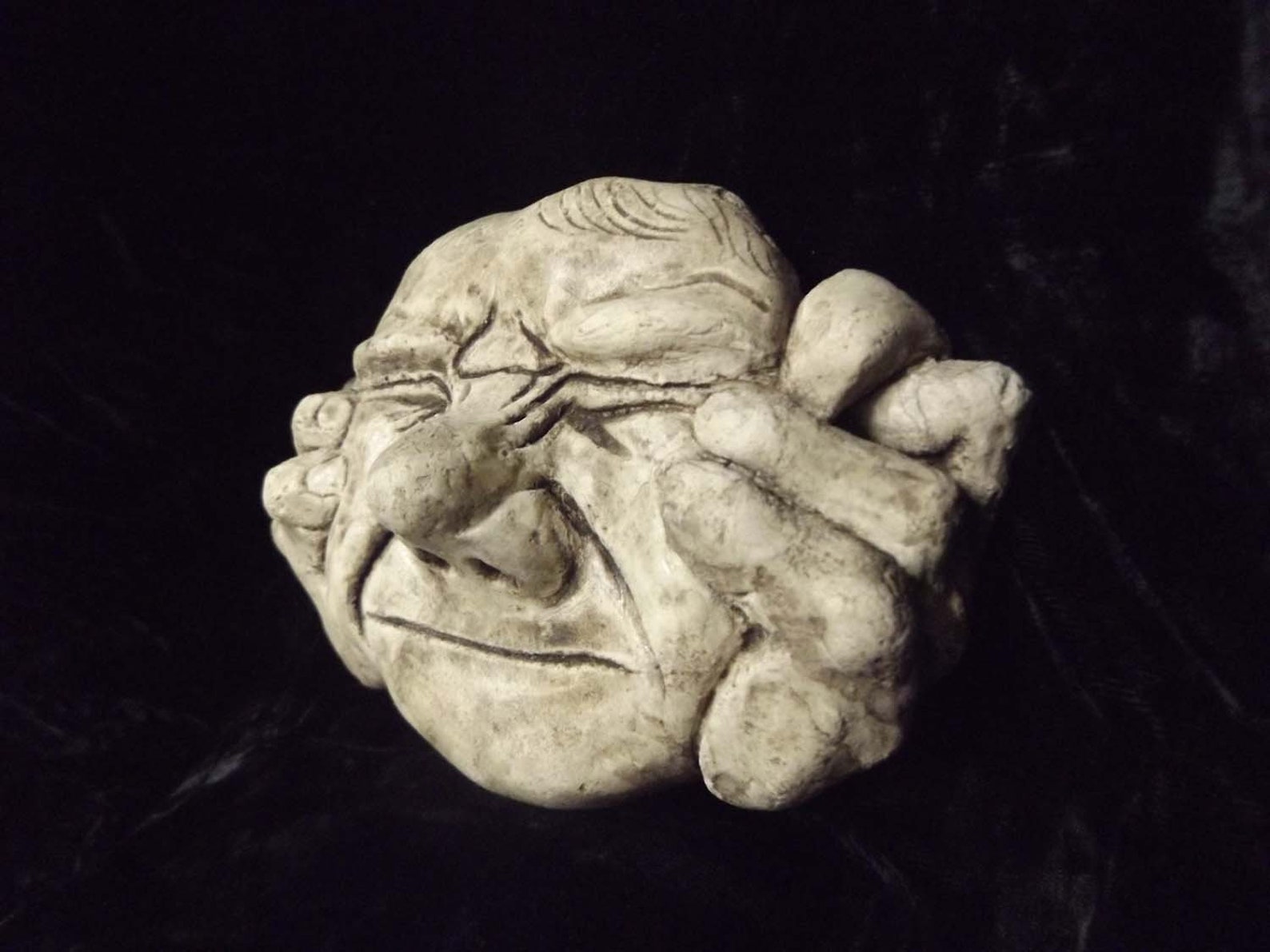 Grotesque Gargoyle Faces See Hear Speak No Evil Wall Hanging | Etsy