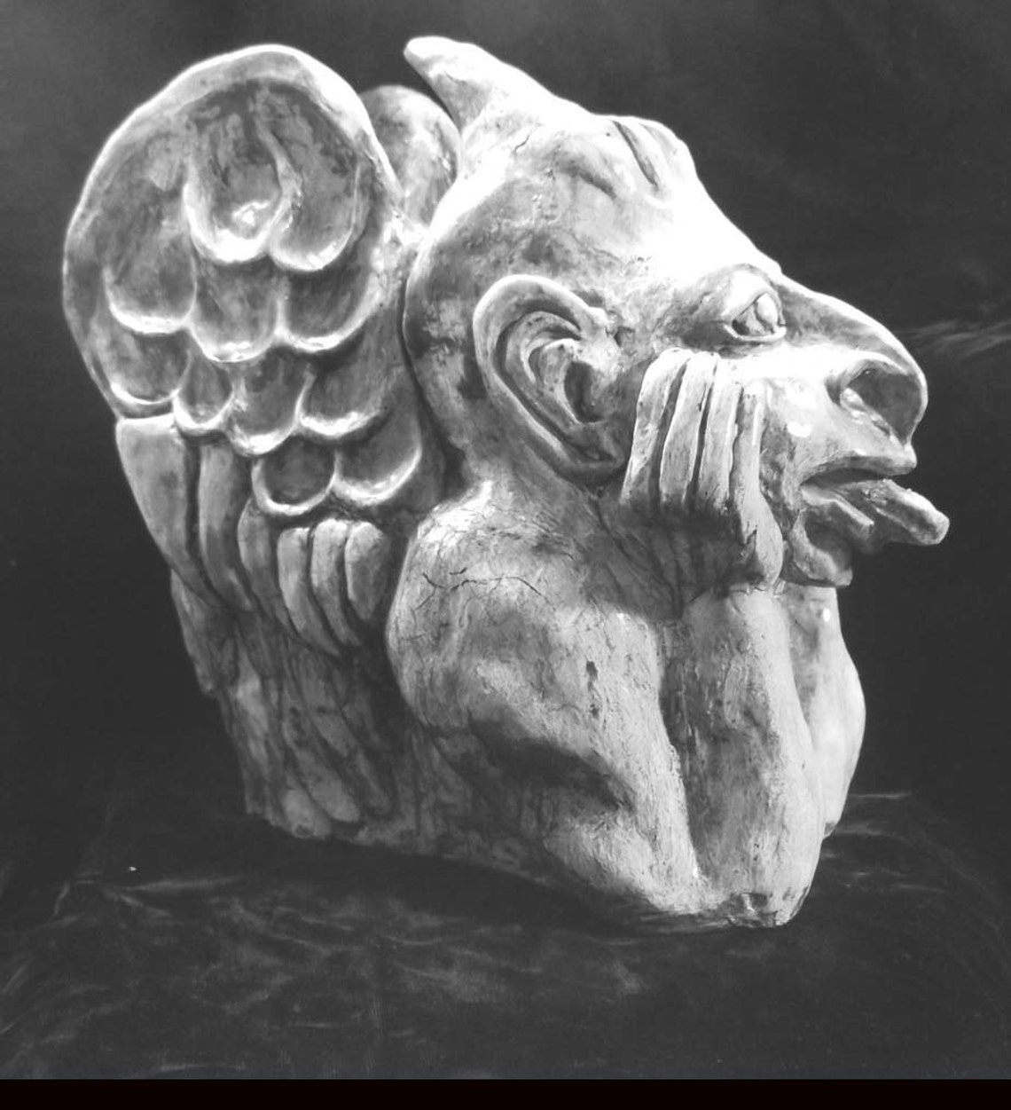 Gargoyle Statue Spitting Demon Large Gothic Medieval Renaissance Notre ...