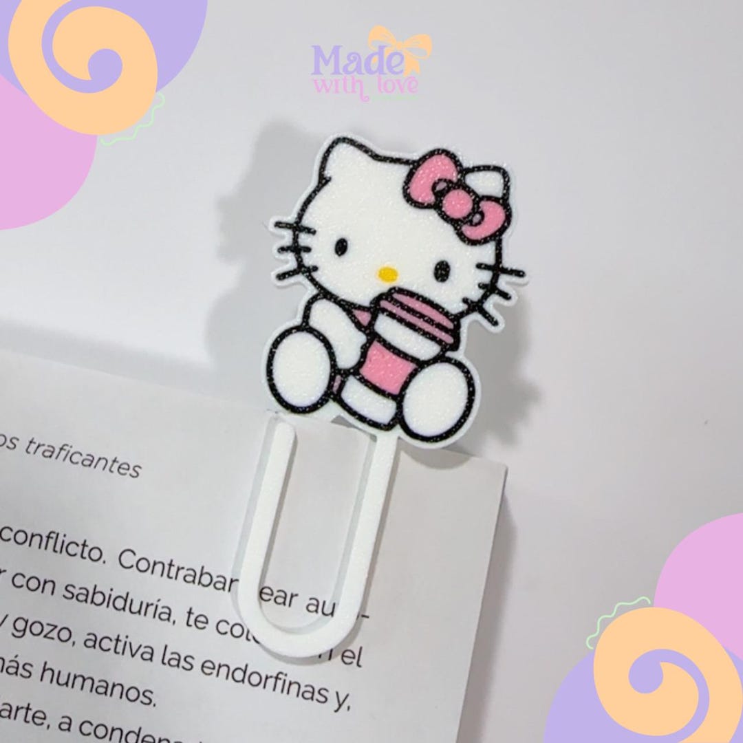 Kitty Paper Clip - Etsy