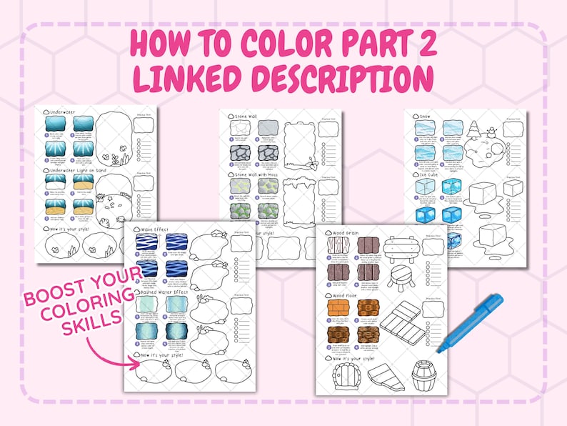 Marker Swatch Chart Template: 320 Alcohol Markers, Chromatic Guide (PDF ...