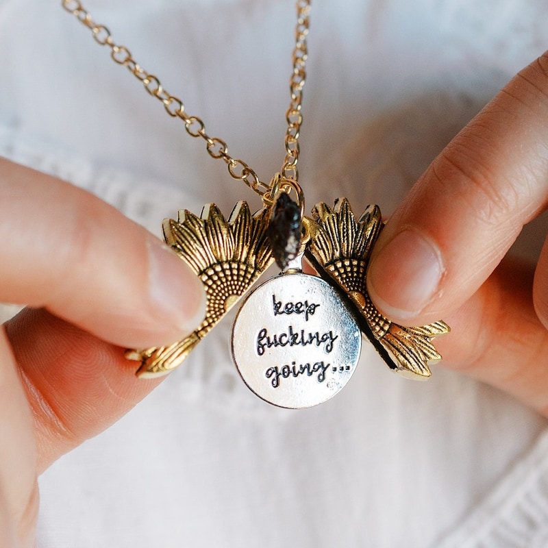 Secret Message Locket - Etsy