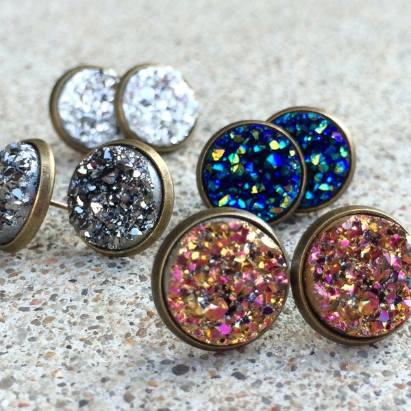 Faux Plug Earrings - Etsy