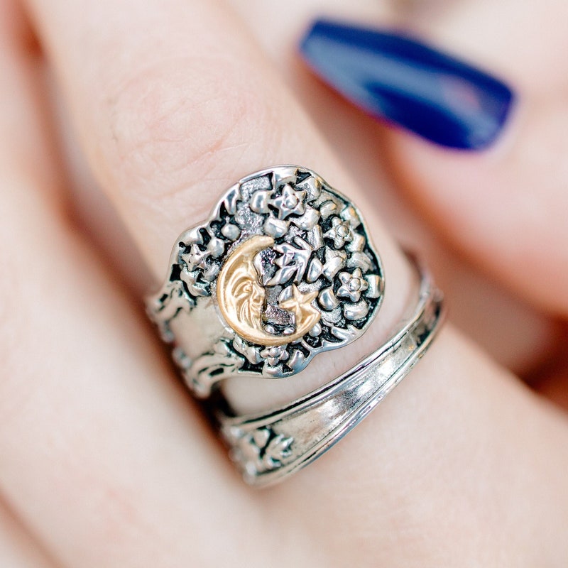 Silver Spoon Ring Bracelets - Etsy