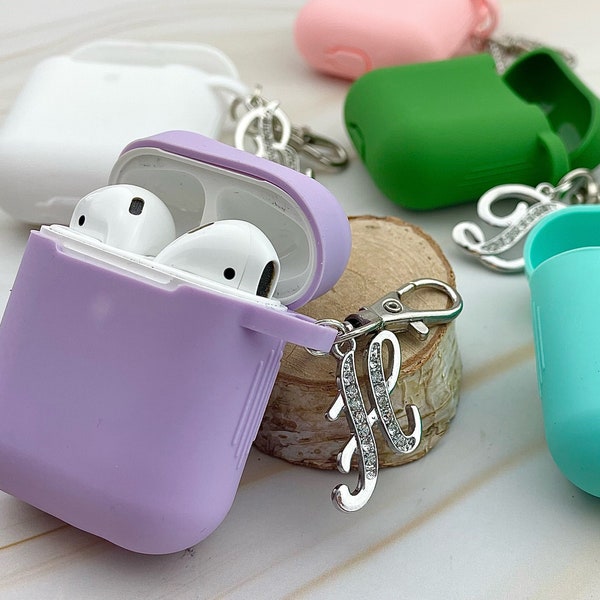 Silicone AirPod Case With Keychain - Etsy