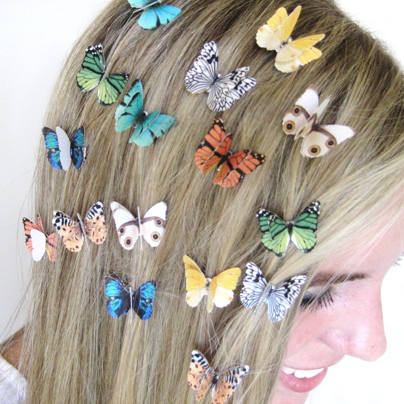 Butterfly Hair Clip - Etsy