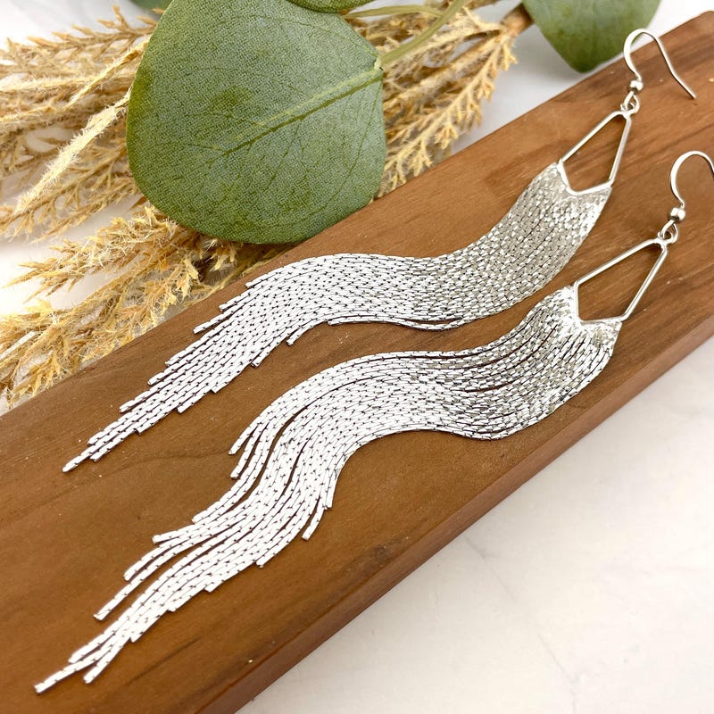 Boho Fringed Chandelier - Etsy