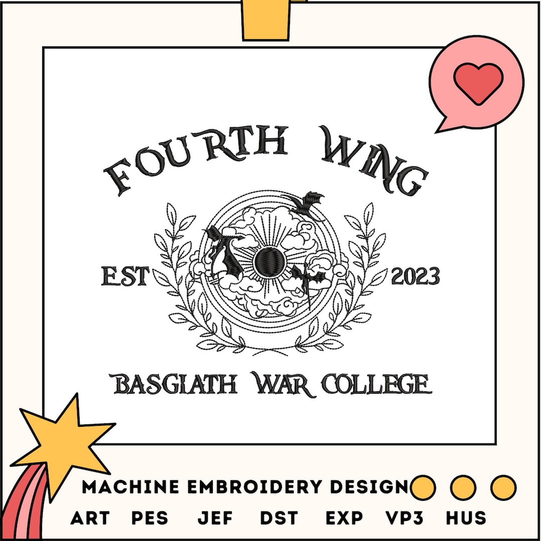 Dragon Fly Embroidery Designs,fourth Wing Machine Embroidery, Book ...