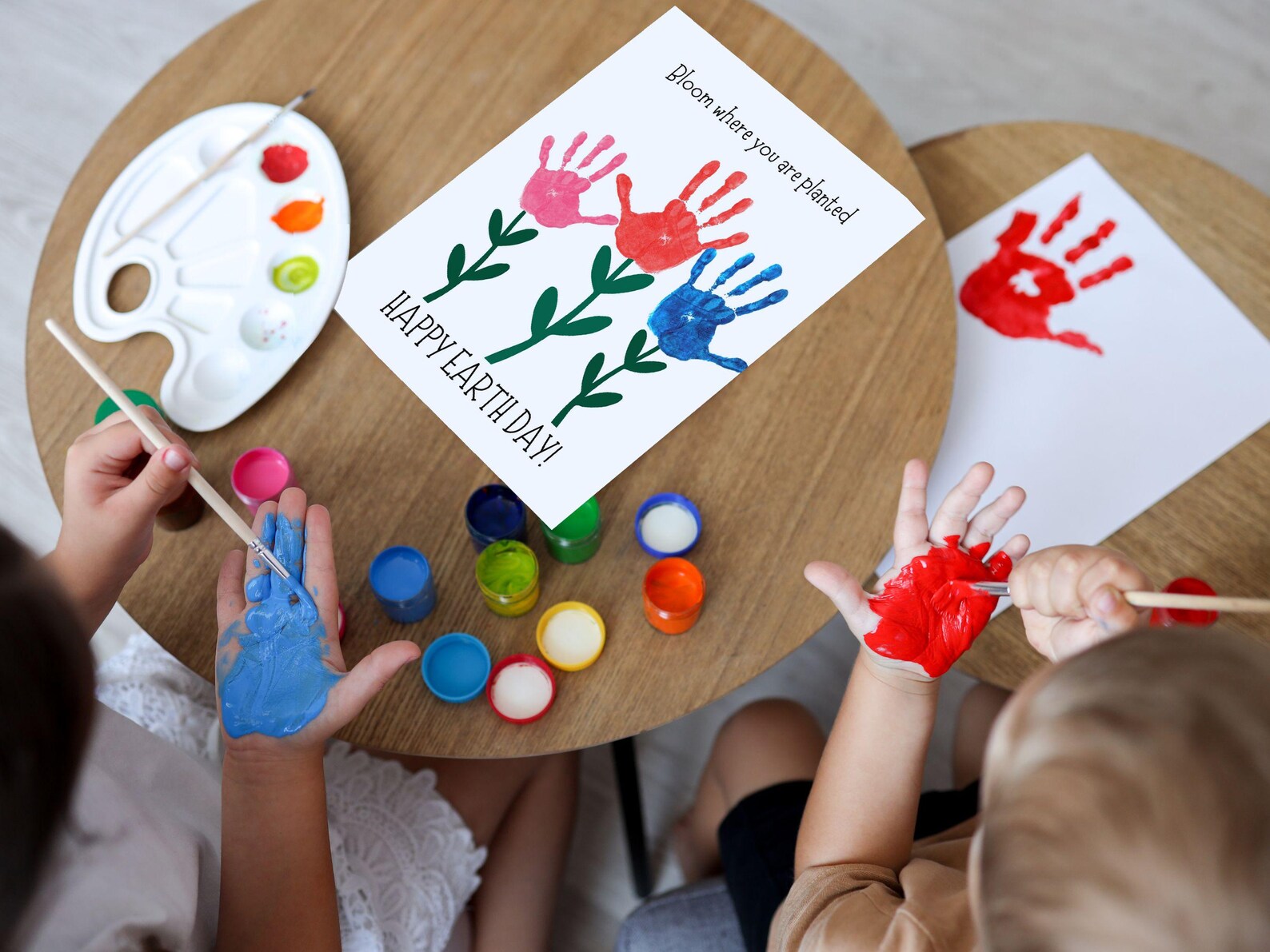 Earth Day Handprint Craft Bundle | Set of 3 Printable Activities for ...