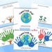 Earth Day Handprint Craft Bundle | Set of 3 Printable Activities for ...