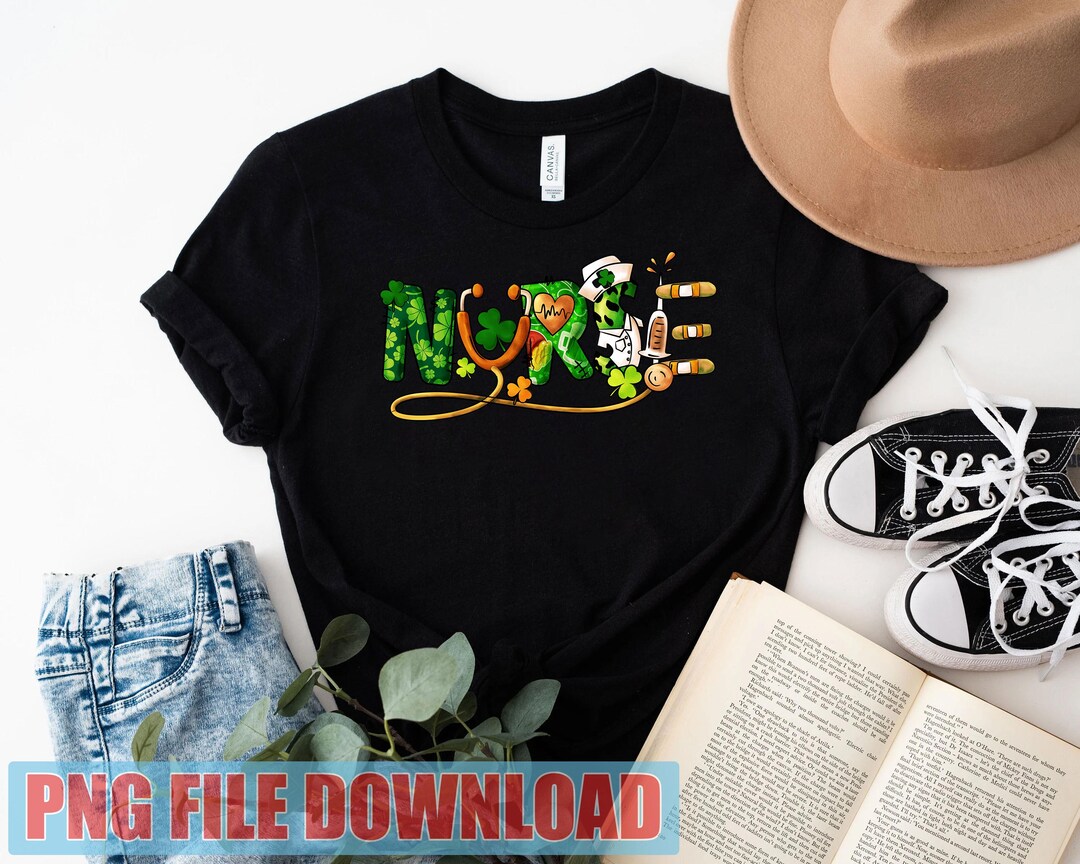 Emerald Feline Fusion: Irish Shamrock & Digital Grin PNG - Etsy