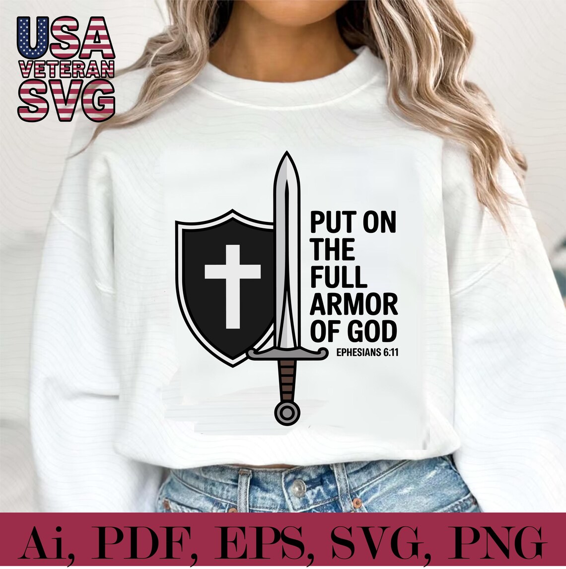 Armor of God SVG, Armor of God PNG, Full Armor of God Svg, Knight Armor ...