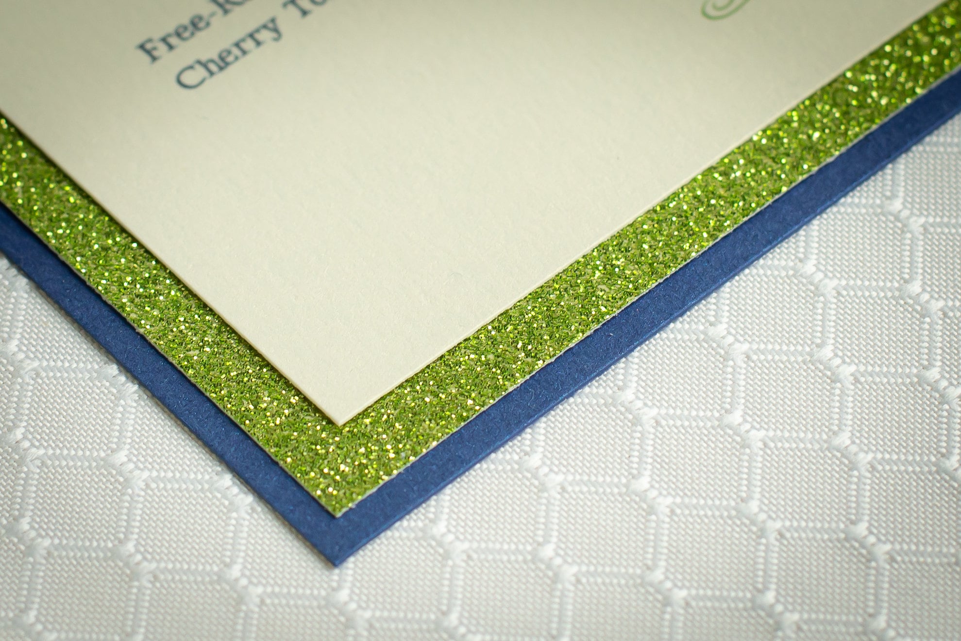 Square Menu Cards | Etsy