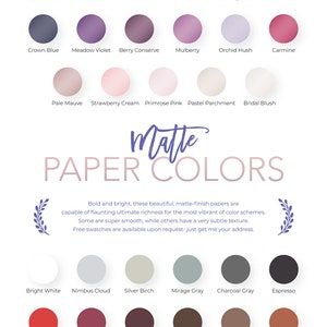 Mini Program Cards With Ribbon - Etsy