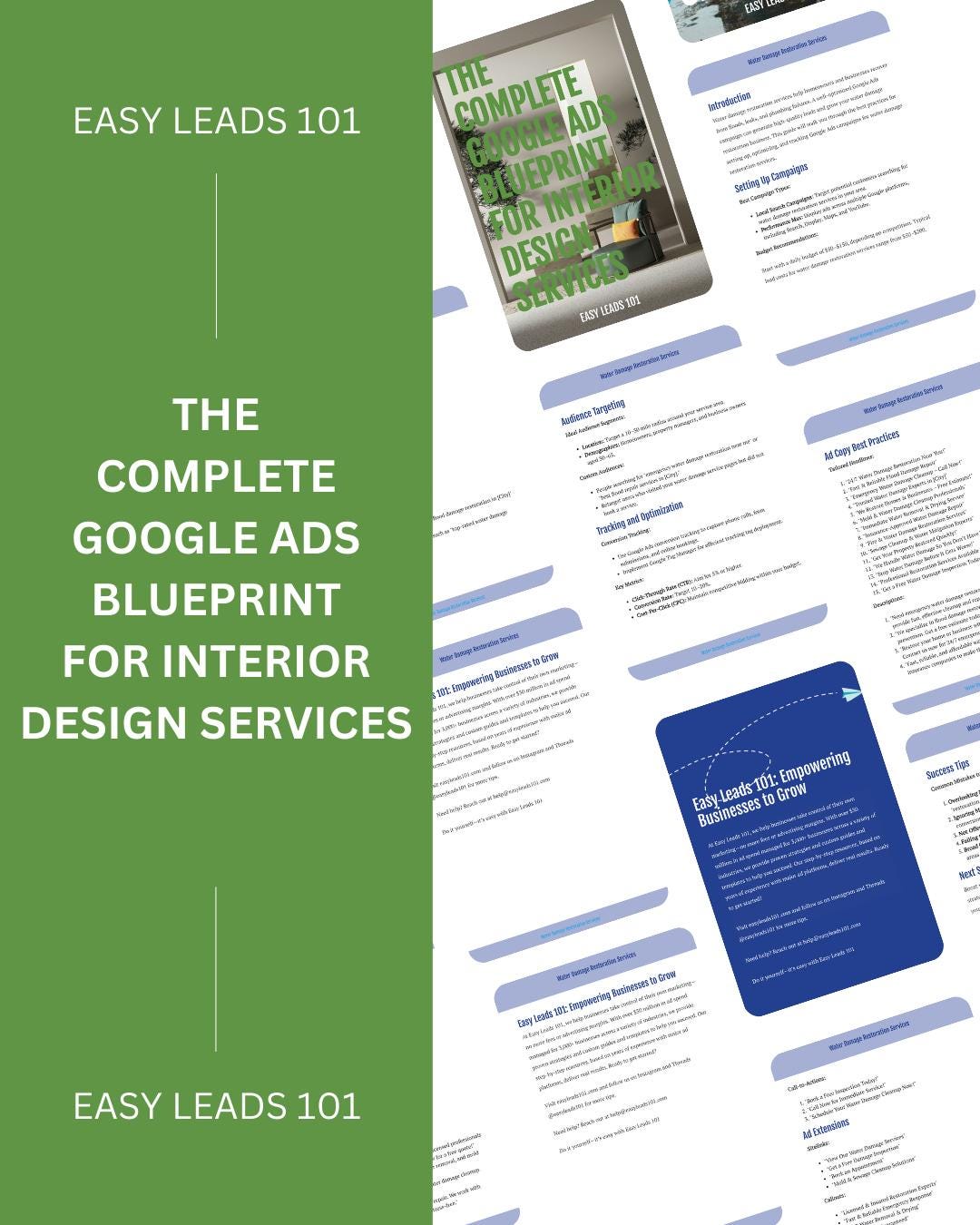 Google Ads Blueprint for Interior Design Services (digital Download) - Etsy