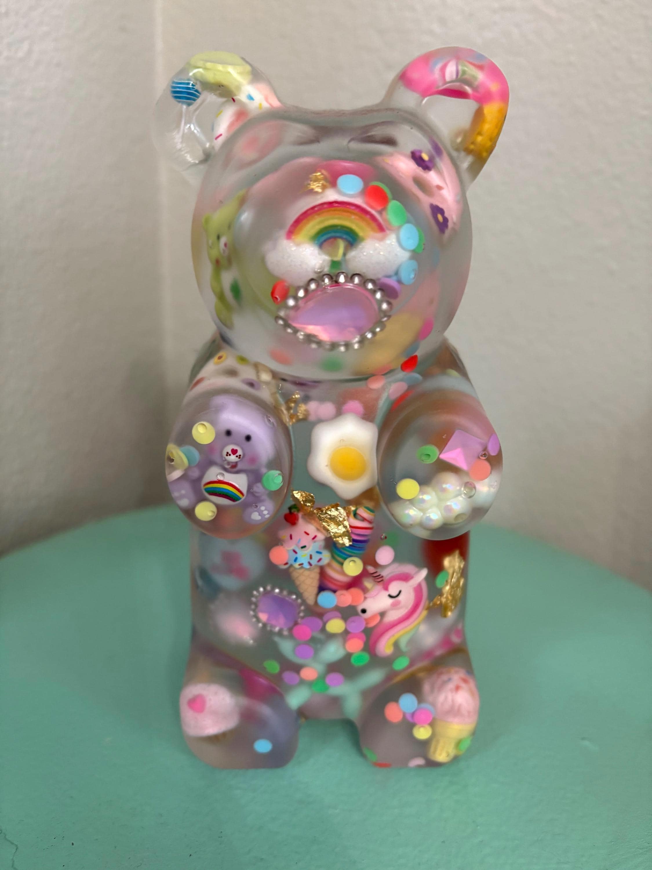Resin Candy Land Gummy Bear! - Etsy