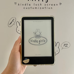 MIFFY Kindle Girlie Lock Screen for Kindle, Kindle Screensaver, Kindle ...