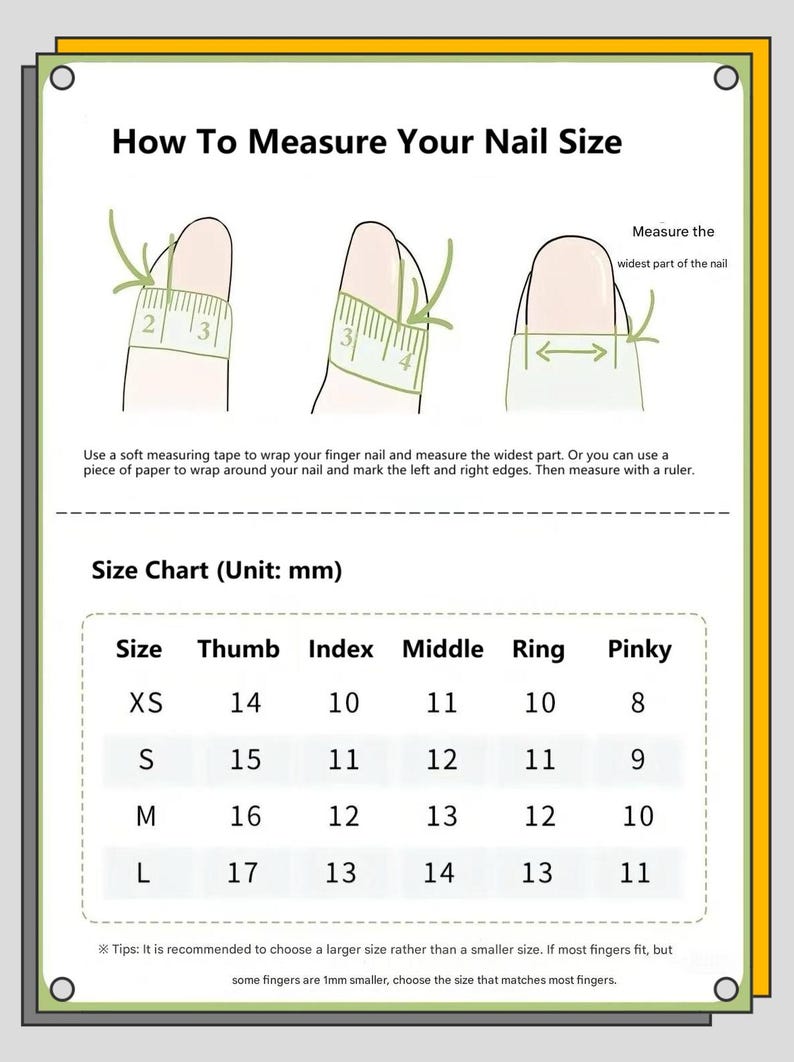 Multi Leopard Pattern Press on Nails: Winter, Fall, Gold/brown - Size S ...