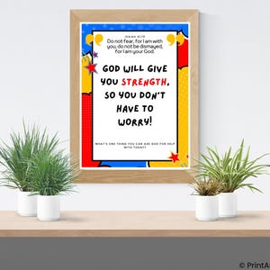 30 Bible Verse Growth Mindset Posters | Christian Printable Wall Art ...