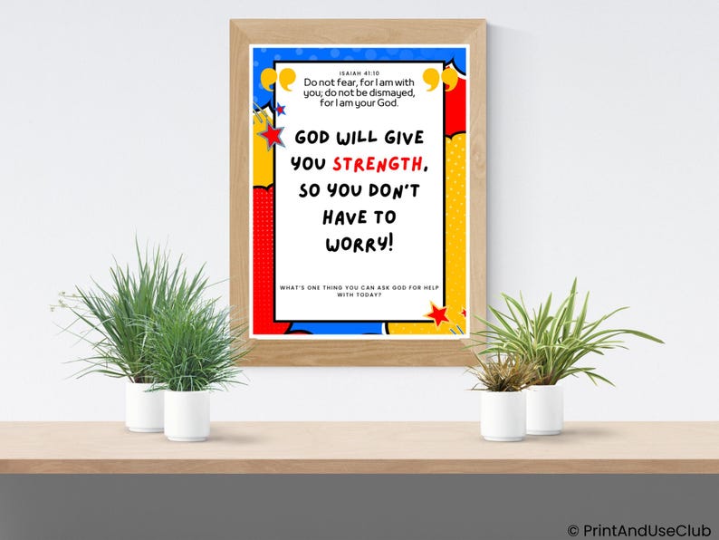30 Bible Verse Growth Mindset Posters | Christian Printable Wall Art ...