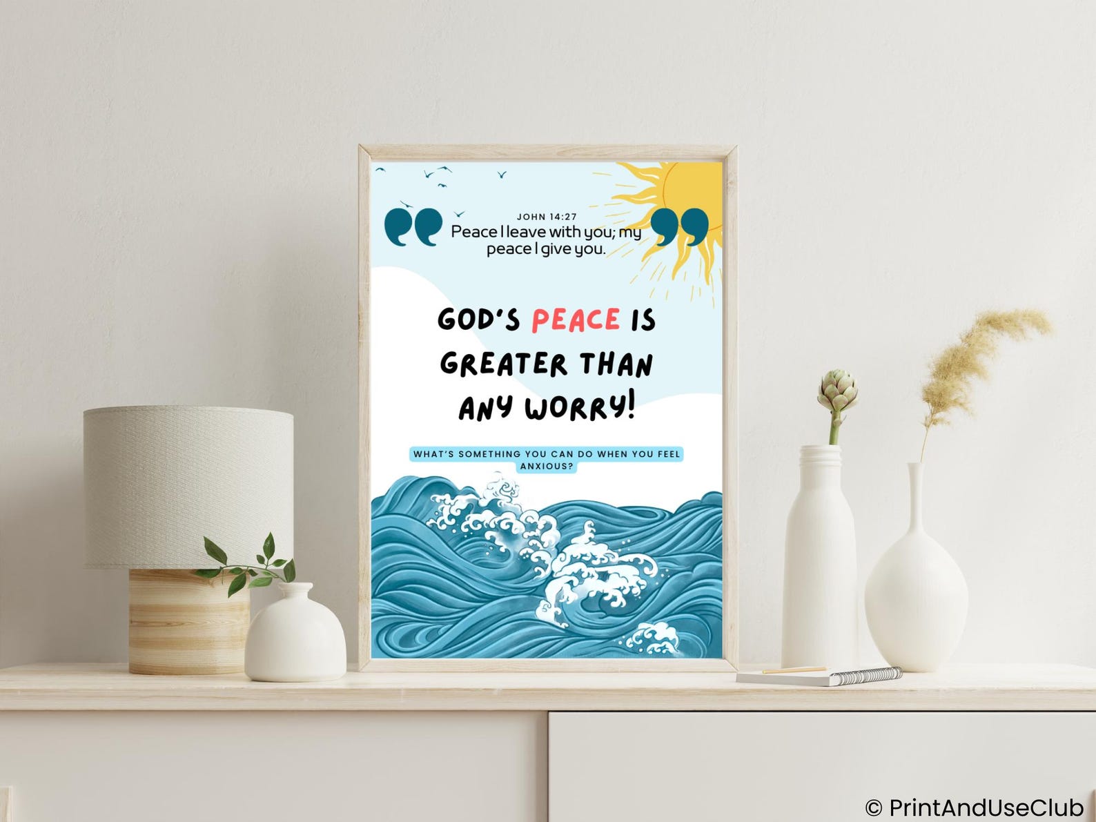30 Bible Verse Growth Mindset Posters | Christian Printable Wall Art ...