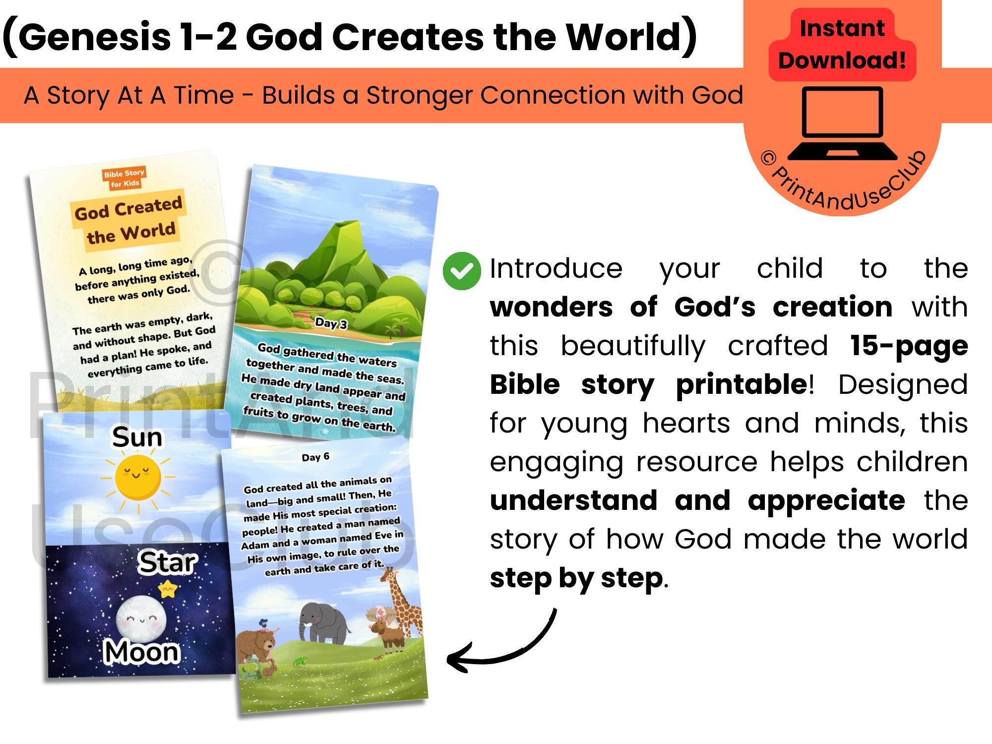 Bible Story Printables | Christian Activities, Preschool Sunday School ...