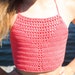 Girl's Boho Halter Top Crochet Pattern | Crochet Top Pattern | Crochet ...
