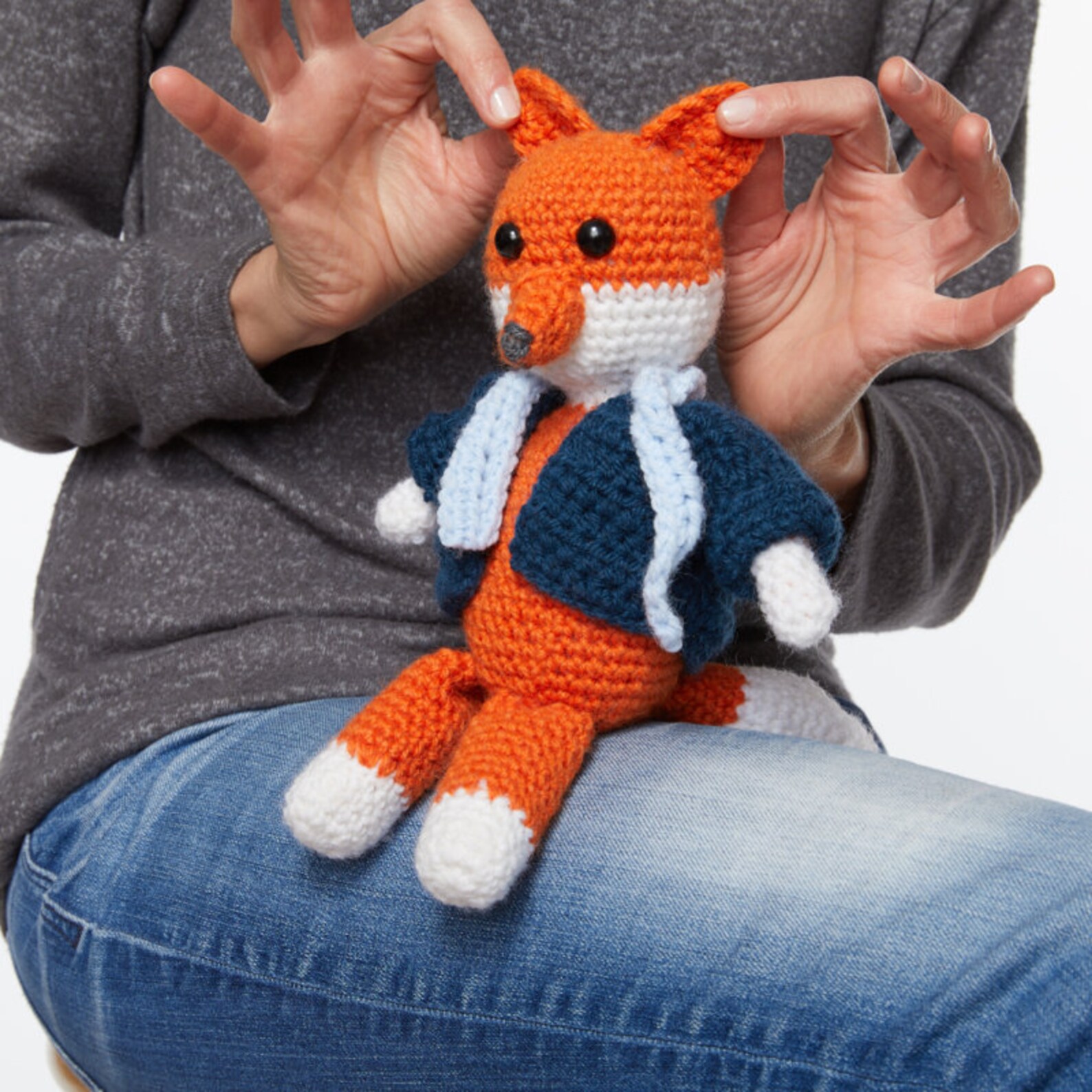 Mr Fox Toy Crochet Pattern Crochet Toy Pattern Crochet - Etsy