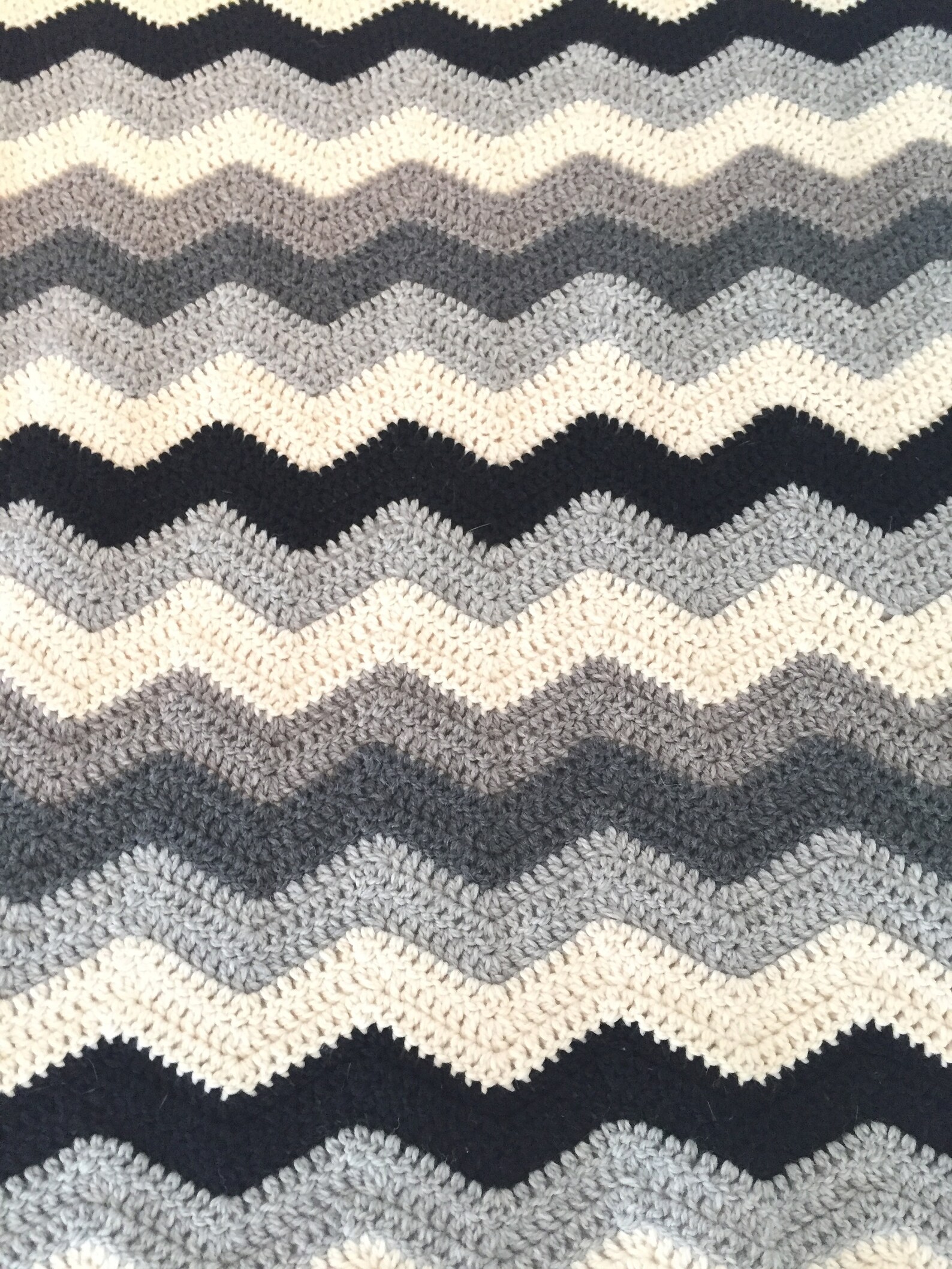 Chevron Blanket Crochet Pattern & Step-by-step Video Tutorial - Etsy
