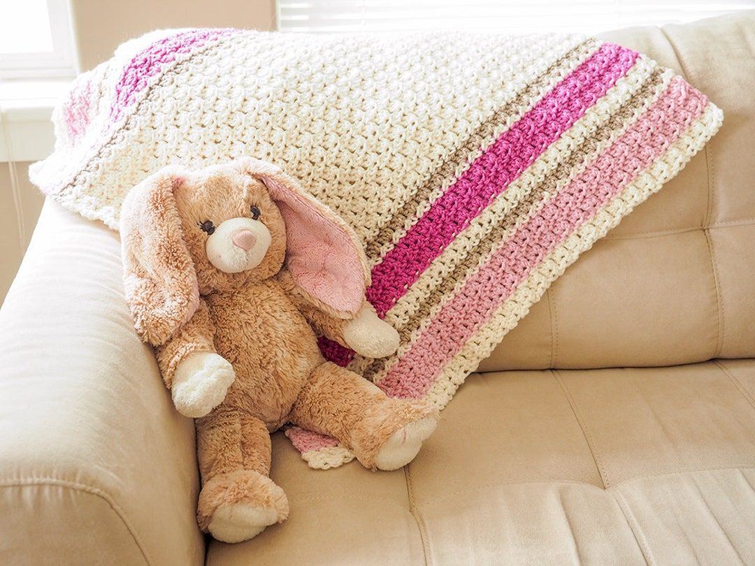 CROCHET PATTERN | Primrose Baby Blanket Crochet Pattern | Baby Afghan ...