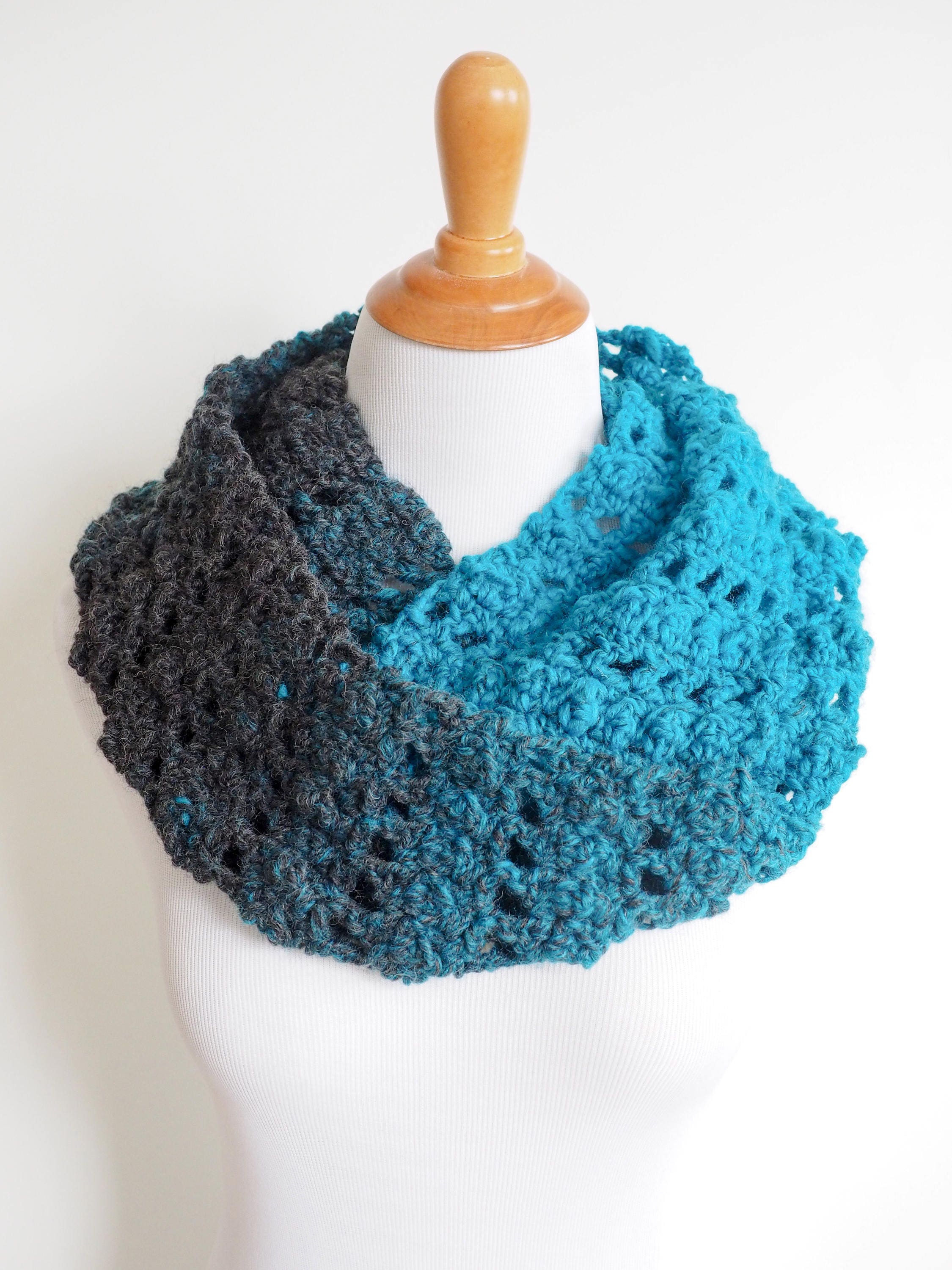 Infinity Scarf Crochet Pattern Easy Crochet Pattern - Etsy