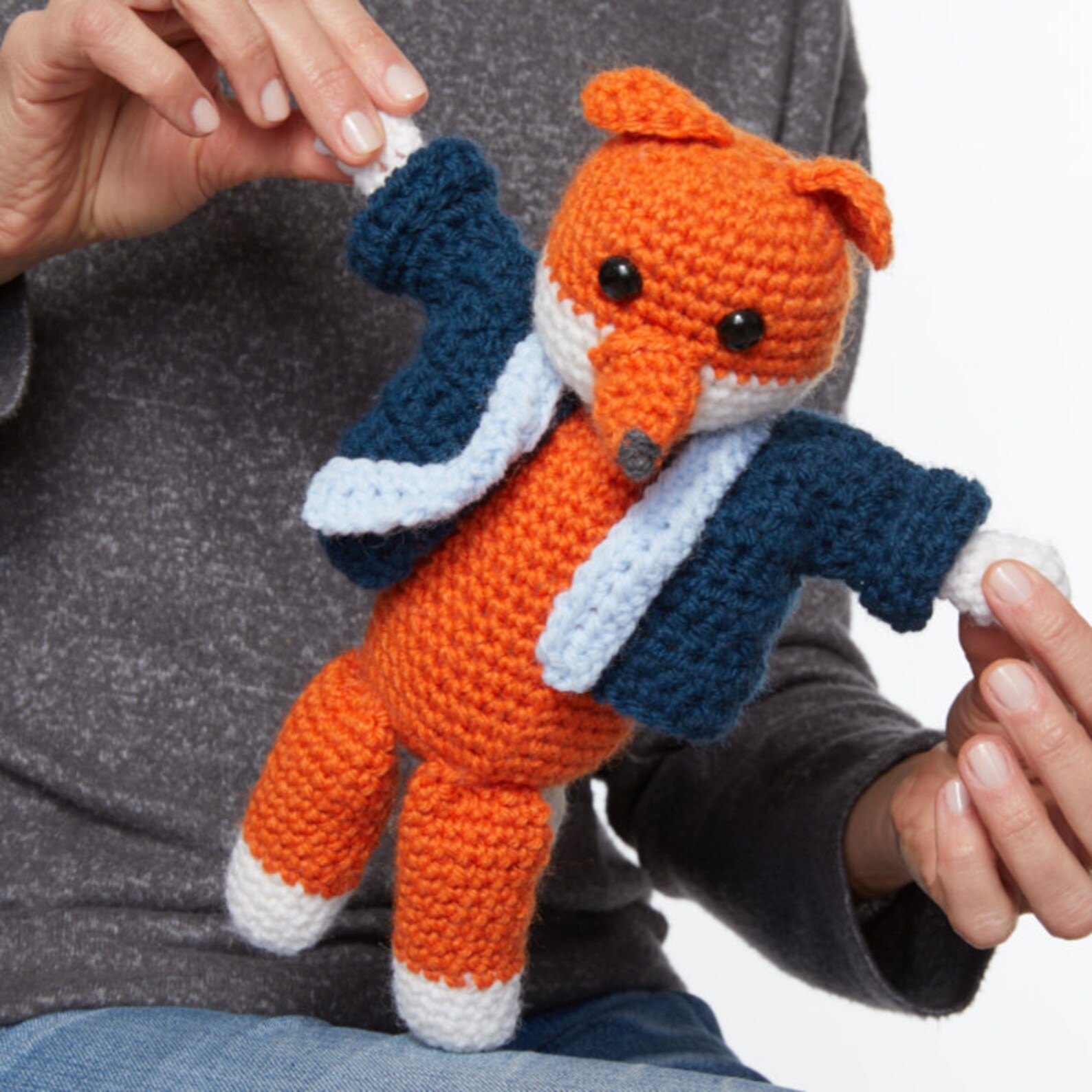 Mr Fox Toy Crochet Pattern Crochet Toy Pattern Crochet - Etsy