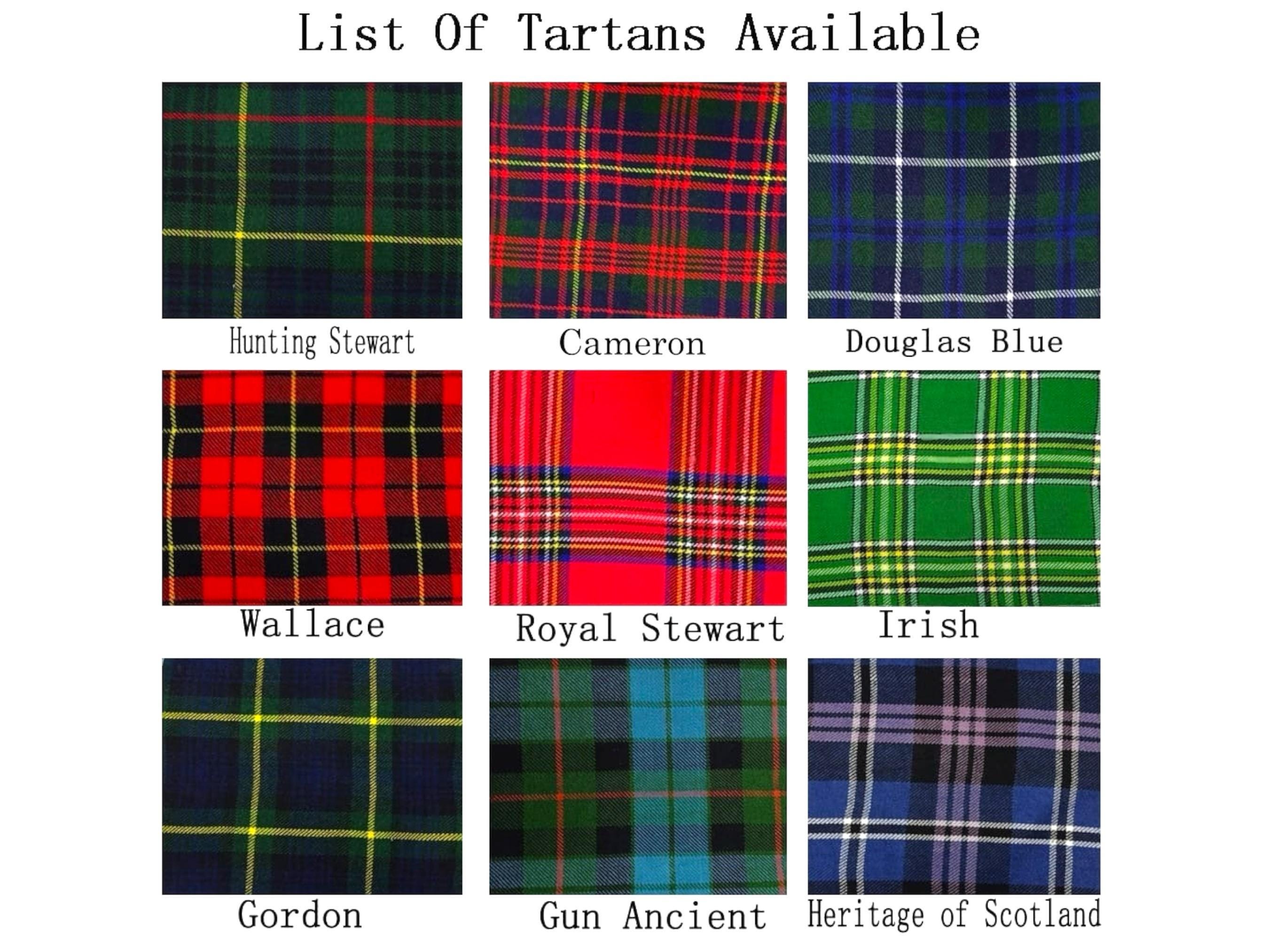 Men's Traditional Scottish Great Kilt Handmade Tartan Highland Kilt ...