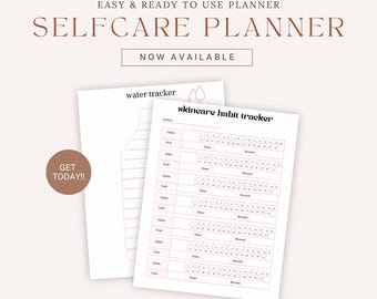 Printable Self Care Planner - Etsy