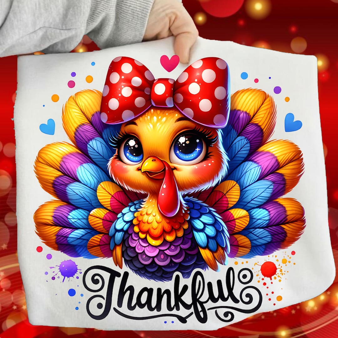 Preppy Thanksgiving Gobble Png, Thanksgiving Png, Floral Turkey Png ...