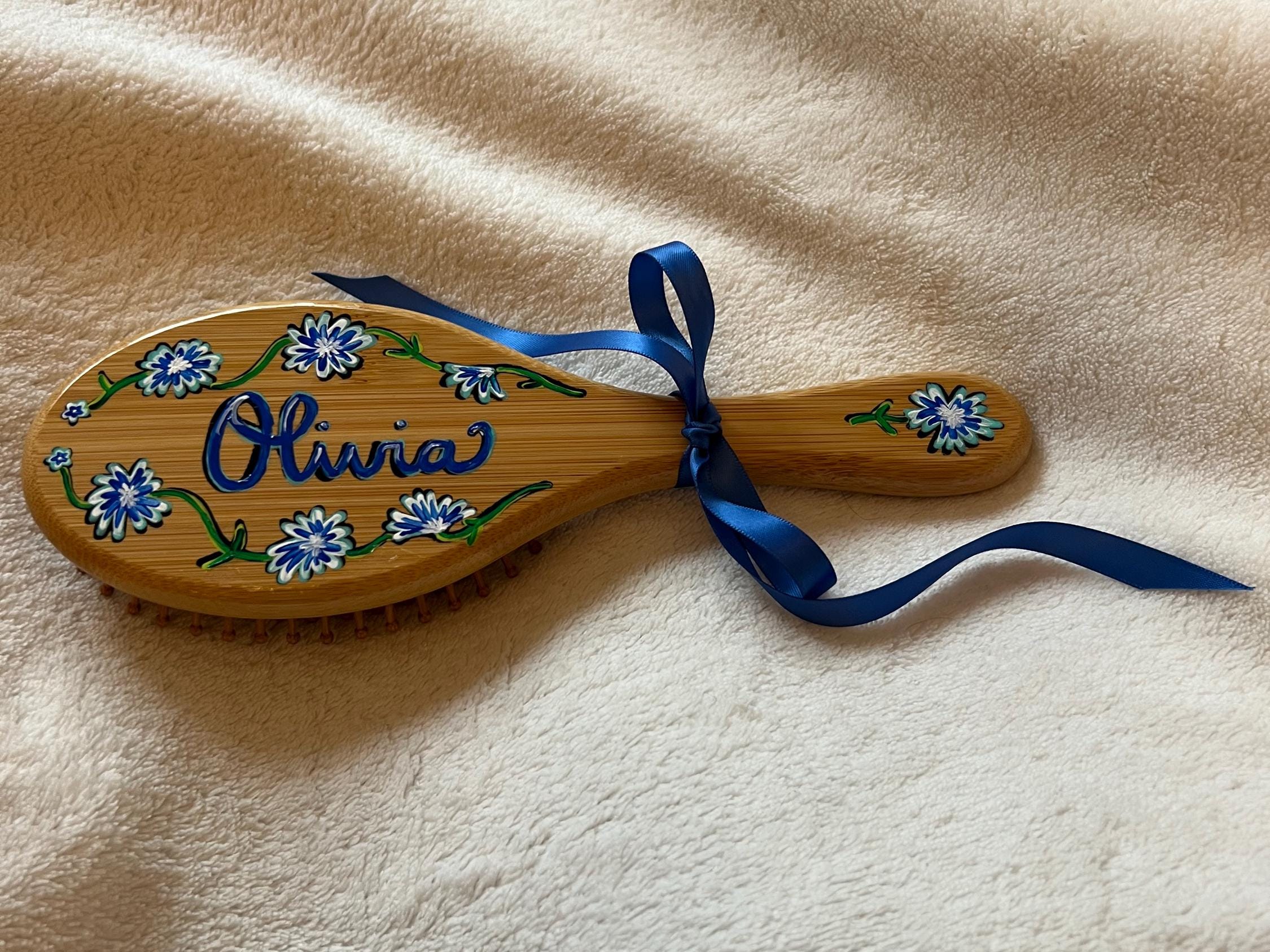 Custom Painted Hairbrush - Etsy