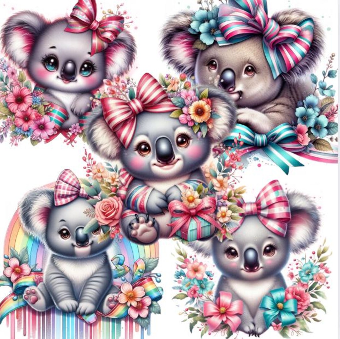 Bundle , Koala Shirt Design . Koala Png, , Koala Design , Sublimation ...