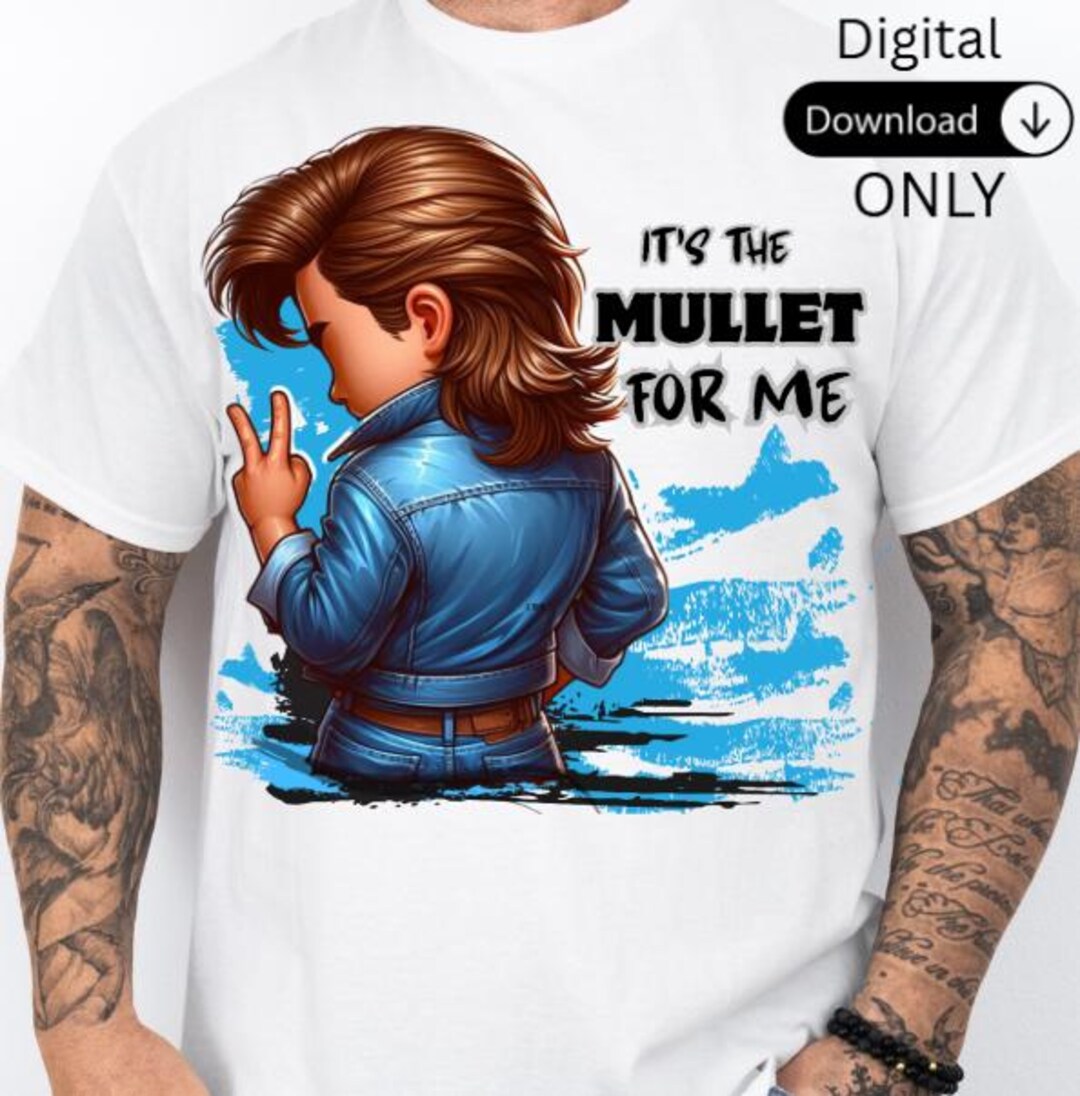 Mullet Shirt Design T Shirt Png. Shirt Sarcasm Png Funny Adult Shirt ...