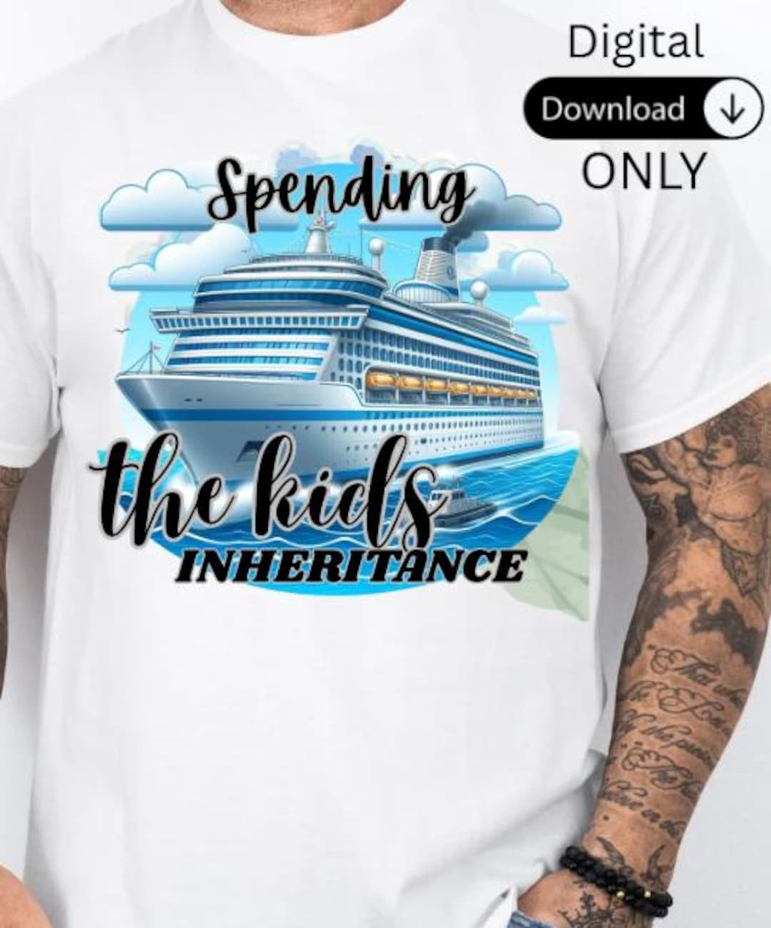 Spending the Kids Inheritance Shirt Png. Retirement PNG Retirement ...