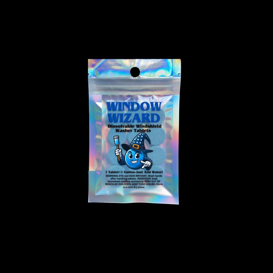 Window Wizard 12 Tablets Car Windshield Washer Fluid Concentrated ...
