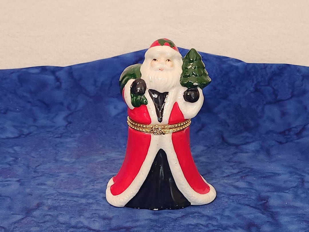 Santa Flip Top Box Christmas Holiday Home Décor, Gift for Christmas ...