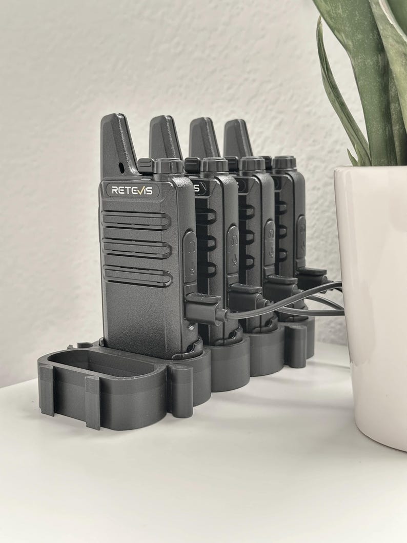 Retevis RT22 Walkie Talkie Stand | Modular Organizer for 5, 10, 15, or ...
