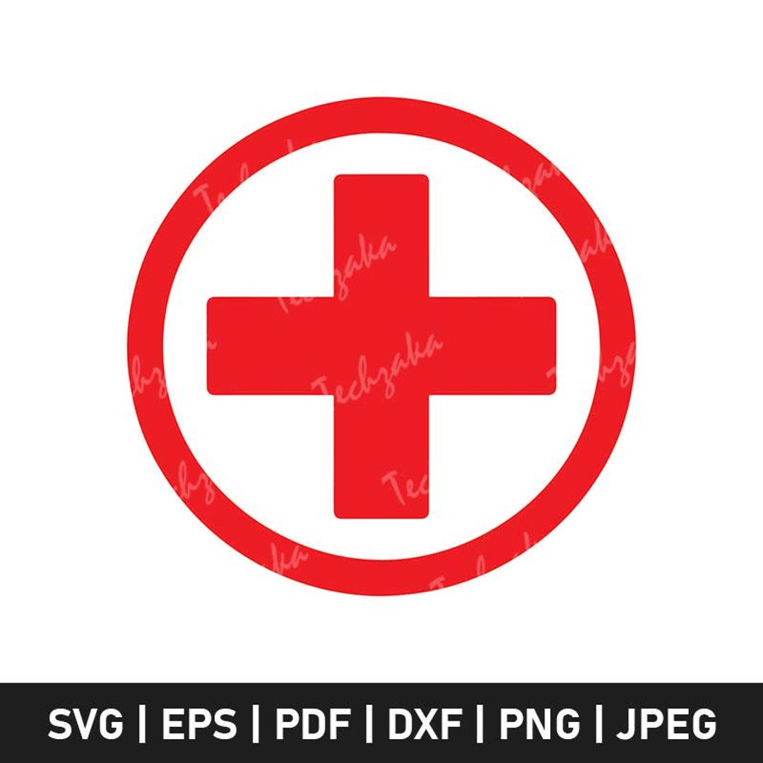 Red Cross SVG, Medical Cross SVG, First Aid Symbol, Healthcare SVG ...