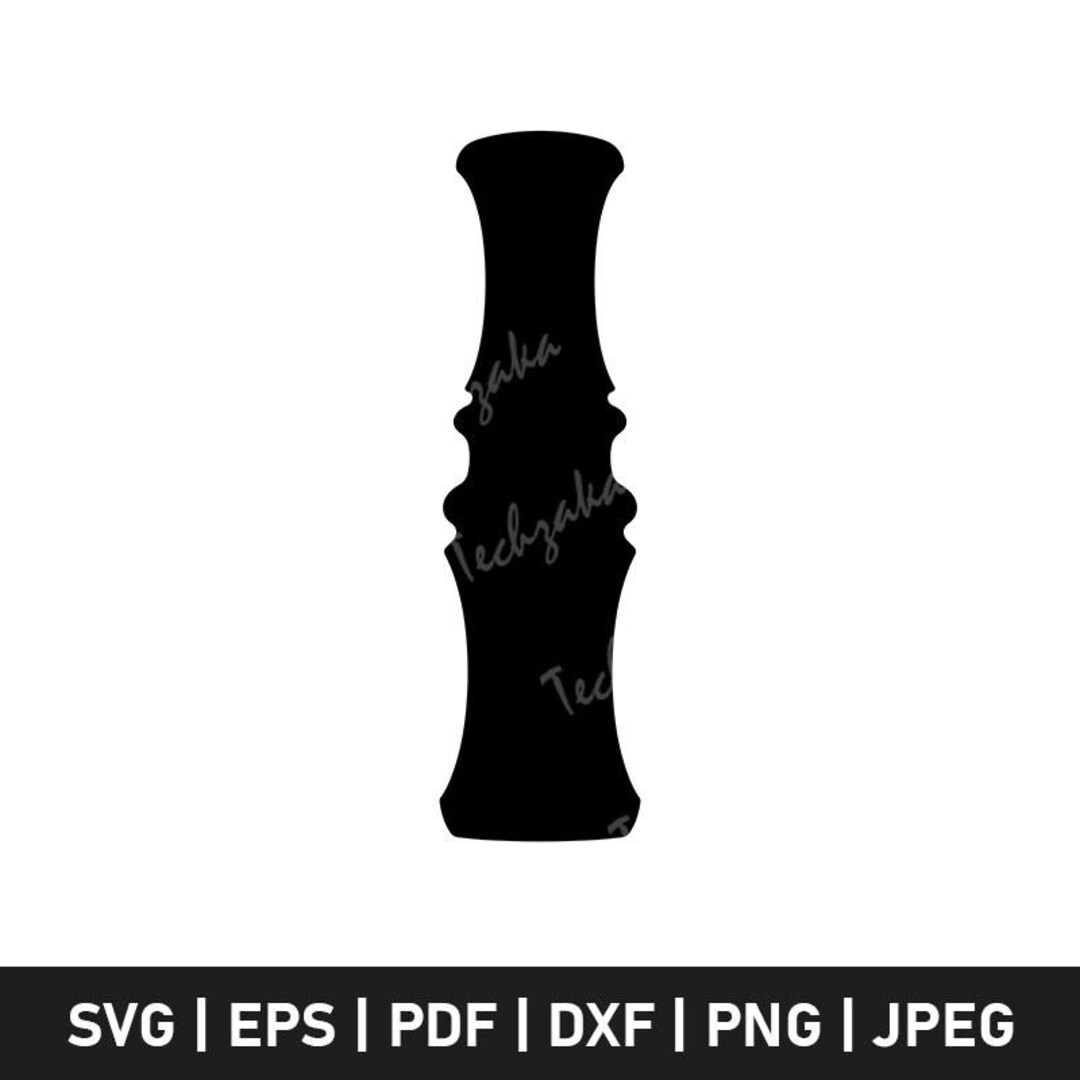Duck Call SVG, Hunting Tool Silhouette, Waterfowl Call Clipart, Hunting ...