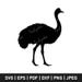 Emu SVG, Emu Silhouette, Emu Clipart, Emu Vector, Wildlife SVG, Animal ...