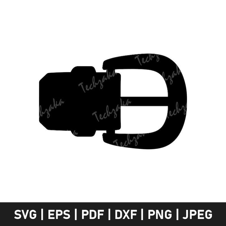 Belt Buckle SVG File, Belt Buckle Silhouette, Western Buckle Cut File ...