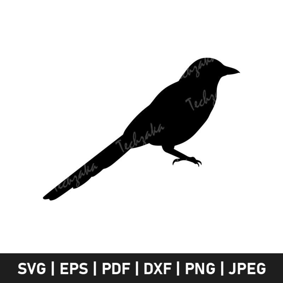Magpie SVG, Magpie Silhouette, Magpie PNG, Bird Cut File, Wild Bird ...